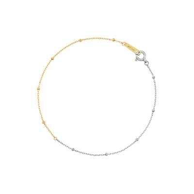 K18イエローゴールド/K18ホワイトゴールド ブレスレット | 142431132403 | 【公式】EAU DOUCE4℃ オンラインショップ